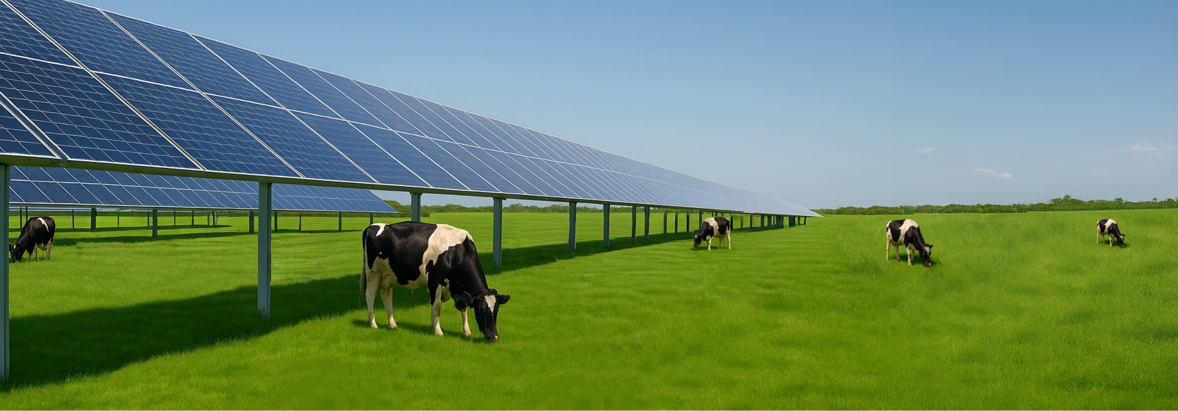 Agrivoltaïque – Énergie et agriculture travaillant ensemble